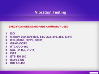 Vibration testing | PPT