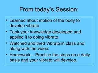 Vibrato | PPT