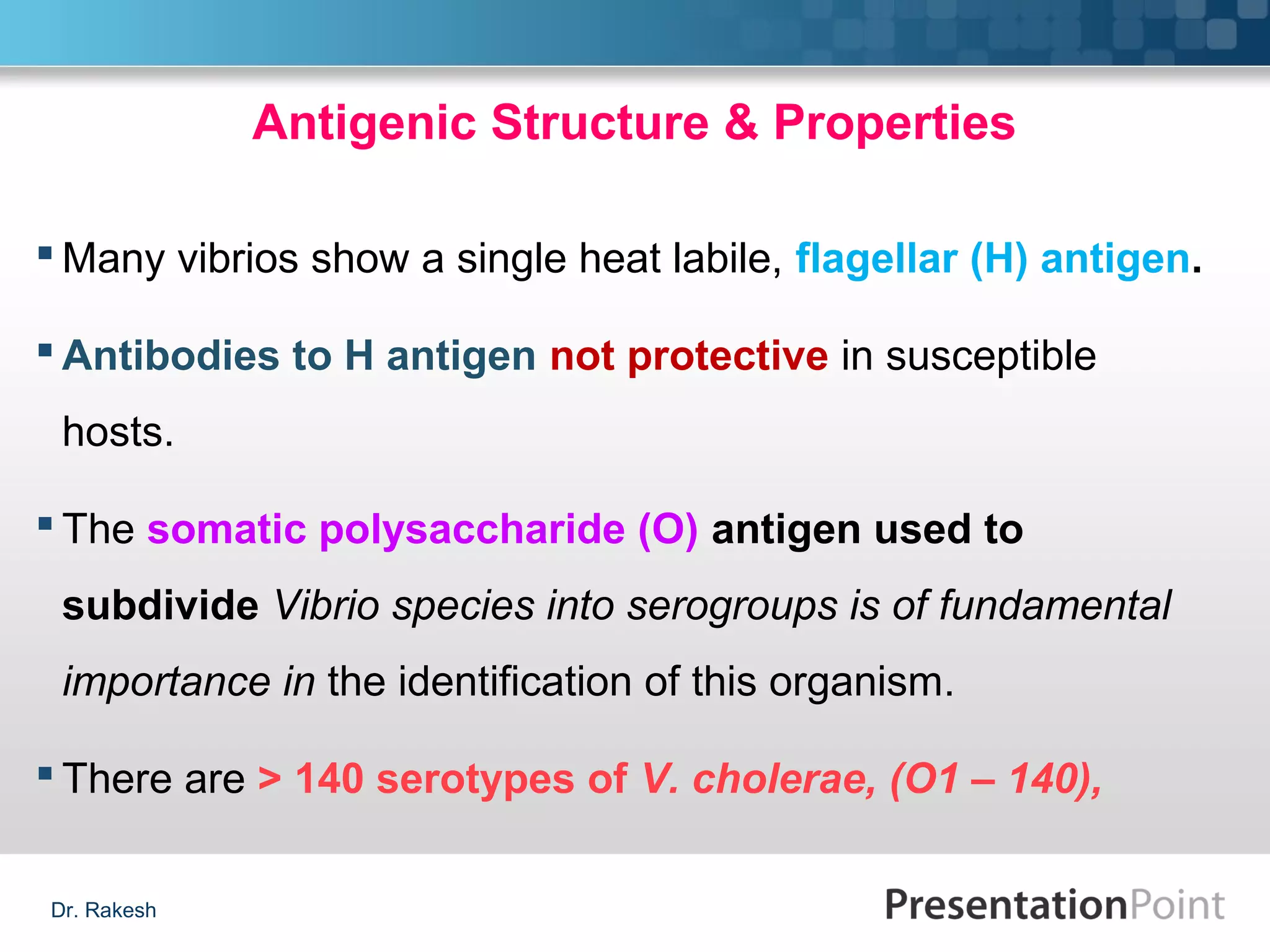 Vibrio by Dr. Rakesh Prasad Sah | PPT