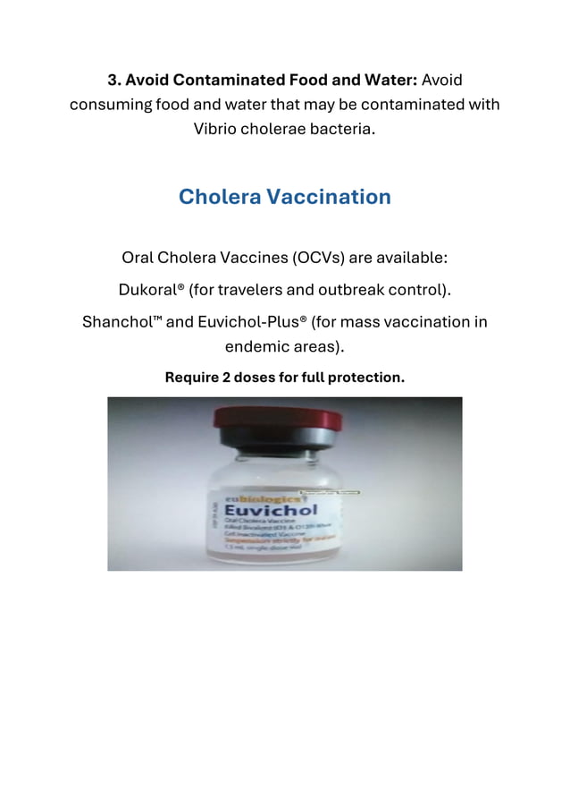 vibrio cholera , Clinical types of cholera , | PDF
