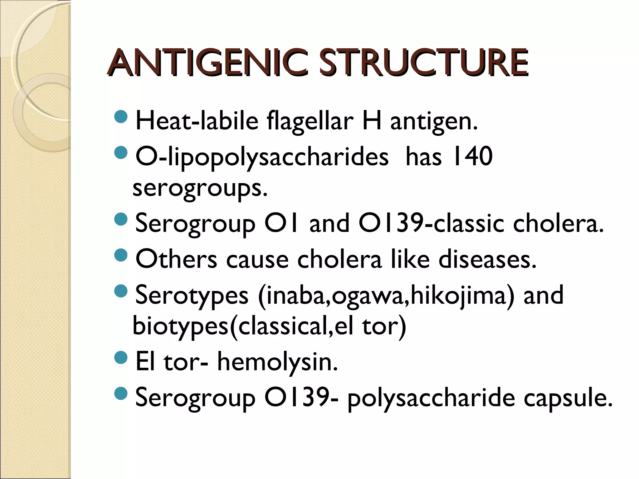 Vibrio cholerae | PPT