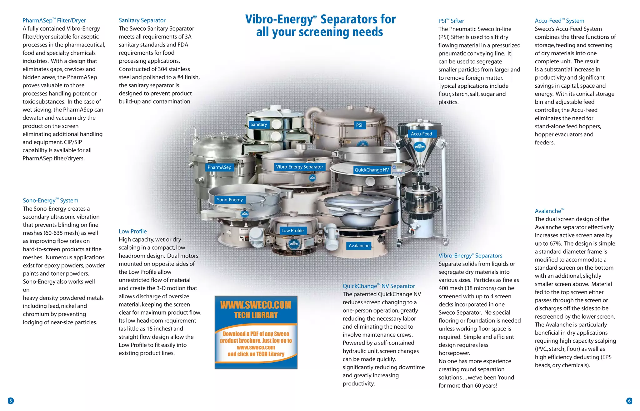 Vibro enery round separators | PDF
