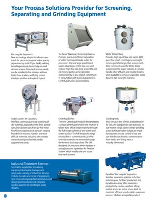 Vibro enery round separators | PDF