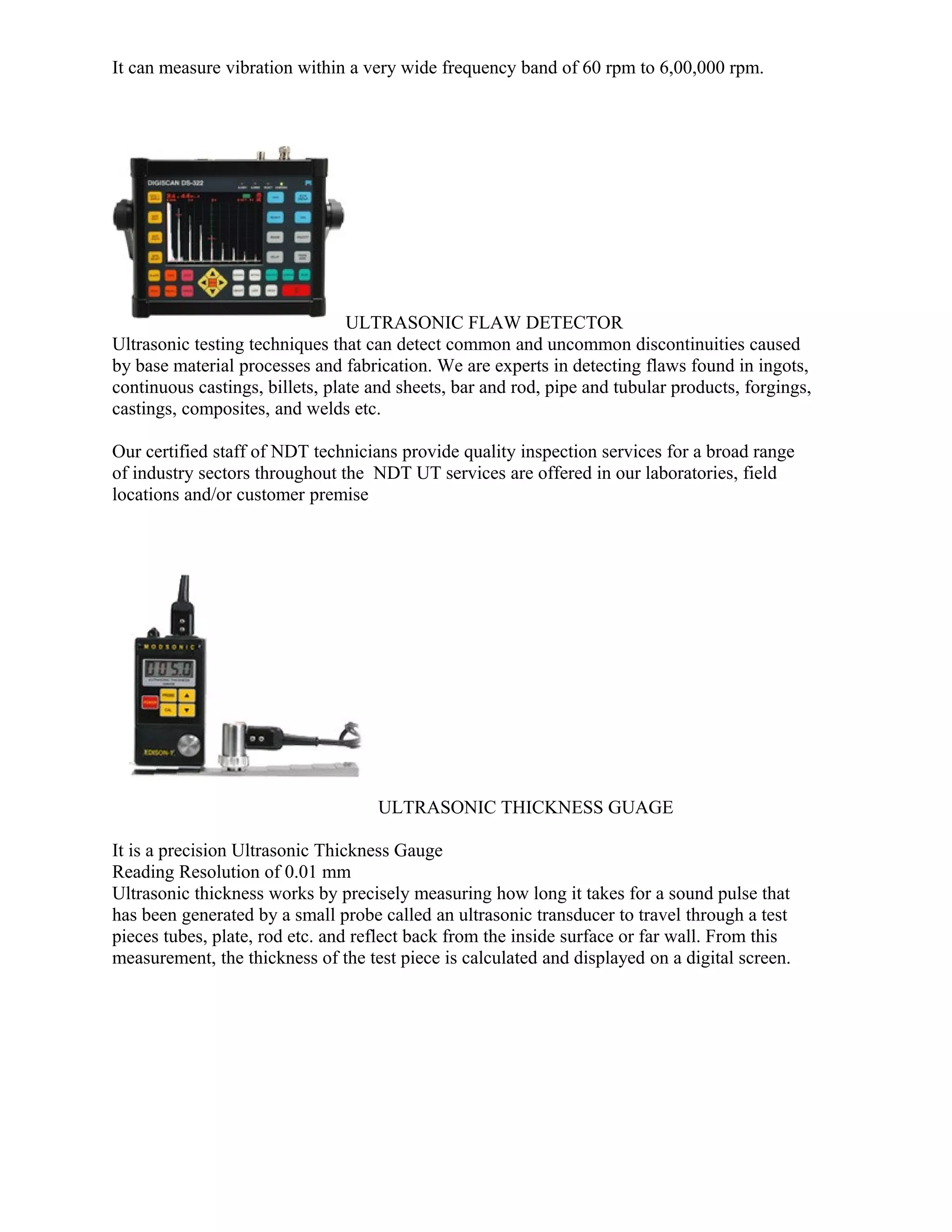 Dynamic Balancing Services | PDF