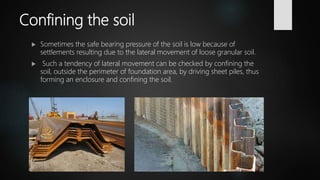 Methods Of Improving Soil Bearing Capacity | PPTX