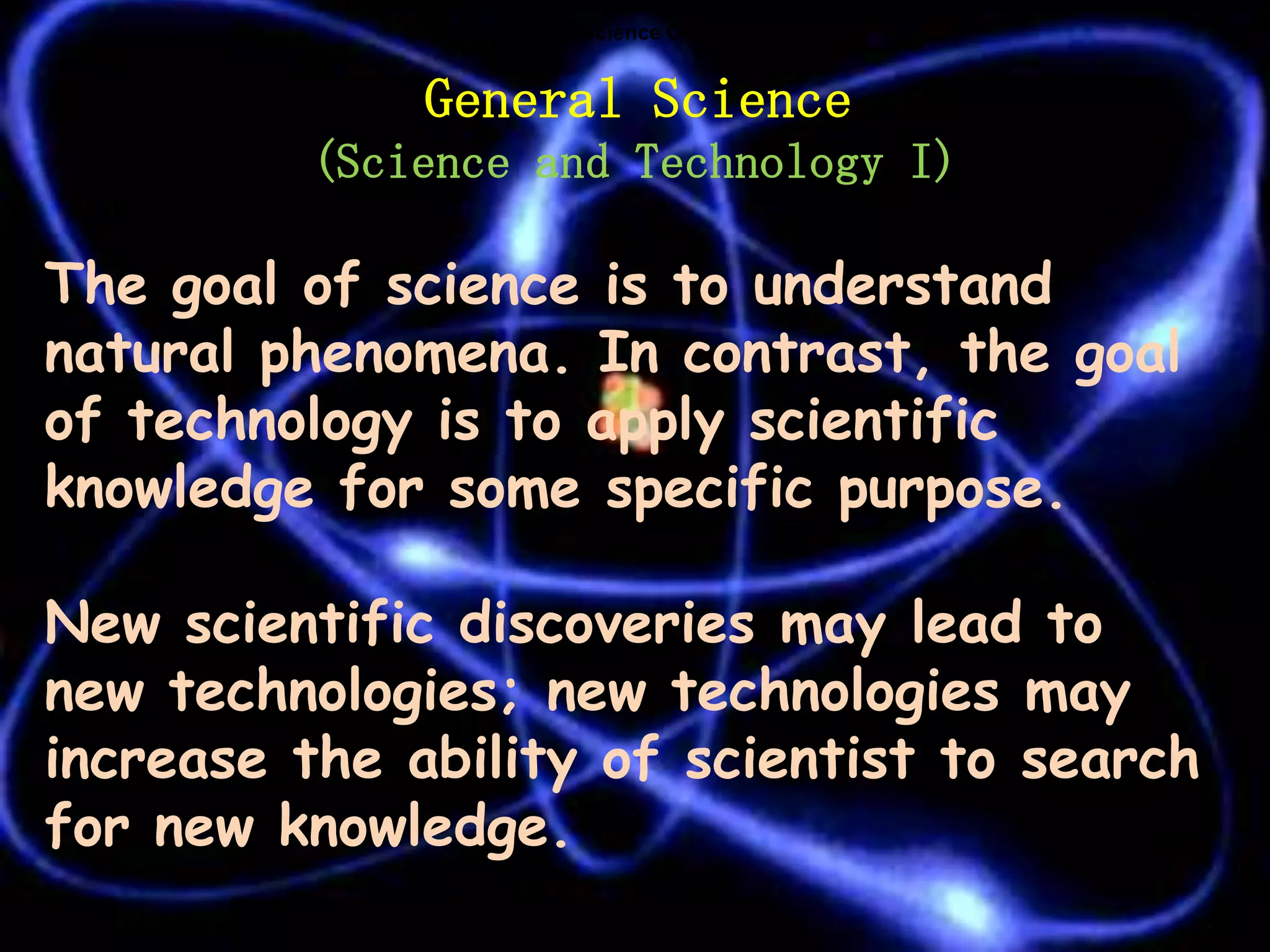 Objectives of Sciences in Philippine Education | PPTX