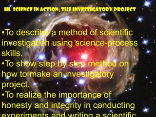 Objectives of Sciences in Philippine Education | PPTX