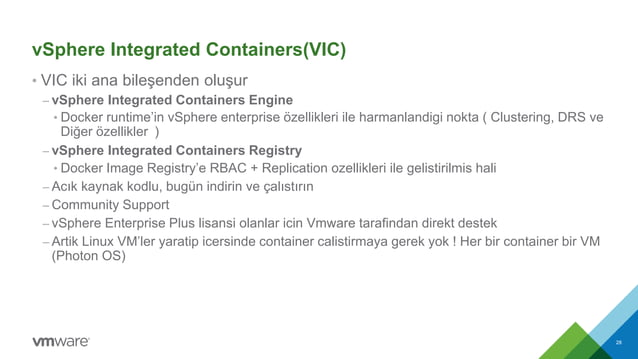 vSphere Integrated Containers | PPT