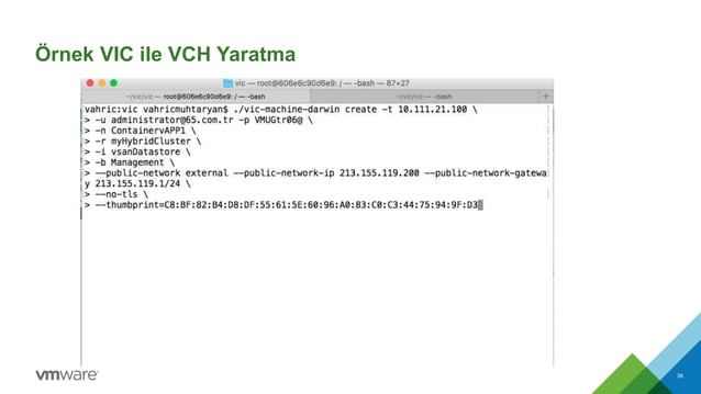 vSphere Integrated Containers | PPT