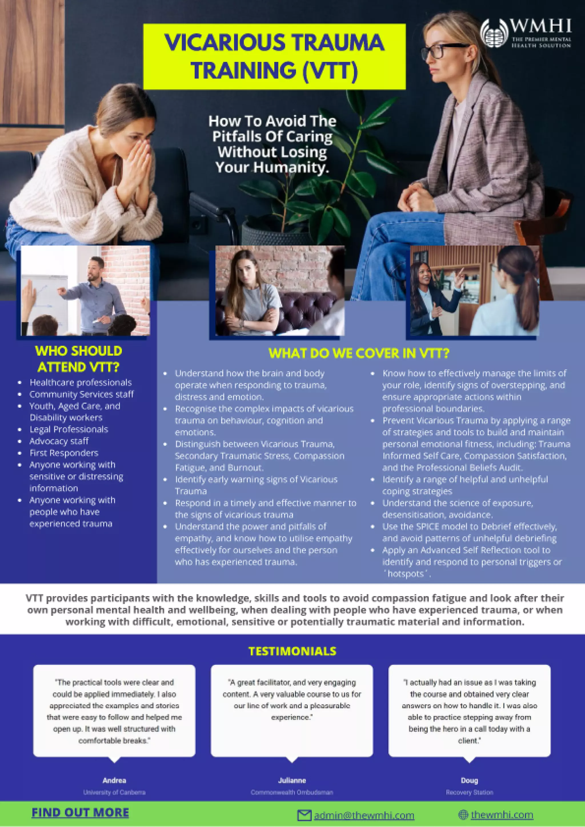 Vicarious Trauma Training | PDF