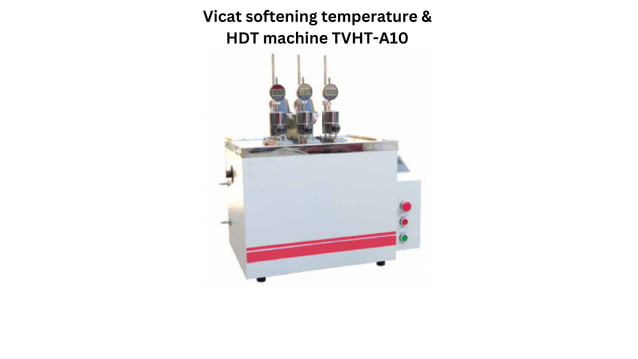 Vicat softening temperature & HDT machine TVHT-A10 | PDF