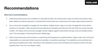 Viceland Social Media Brand Assessment | PPT