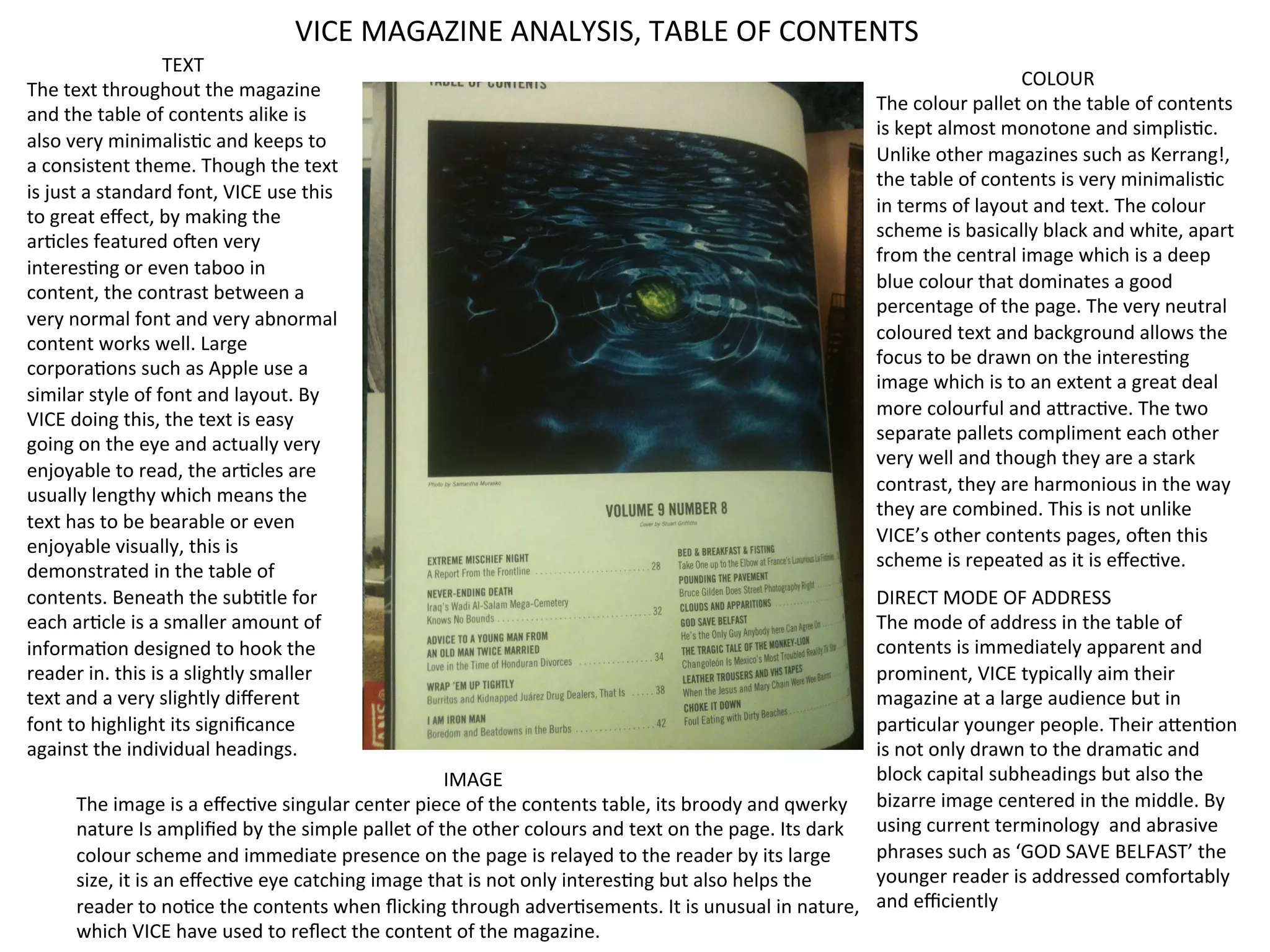 Vice magazine analysis | PDF