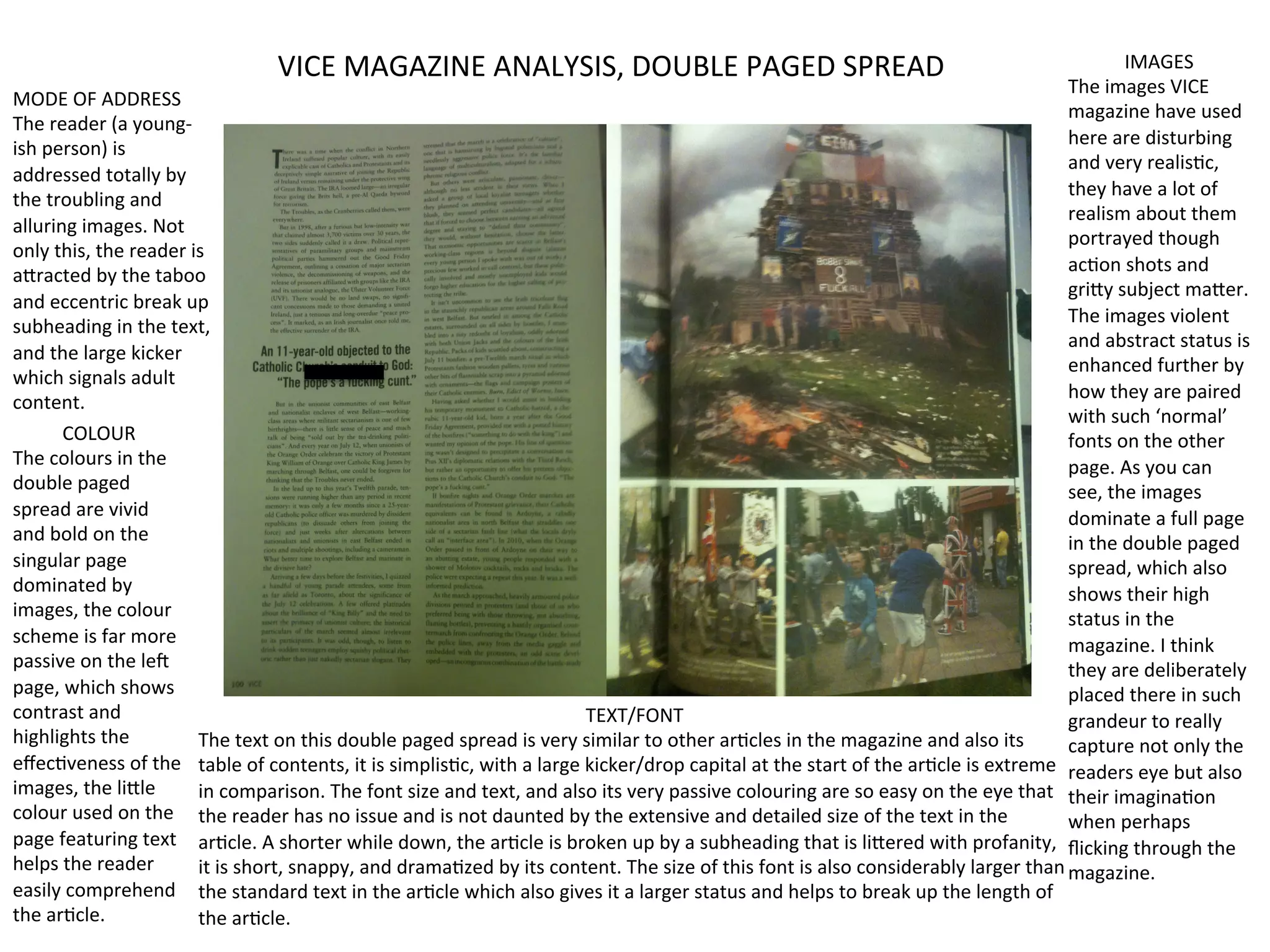 Vice magazine analysis | PDF