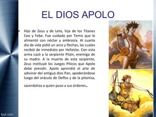 la mitologia griega | PPTX