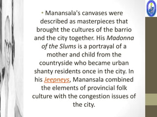 Vicente Manansala | PPTX