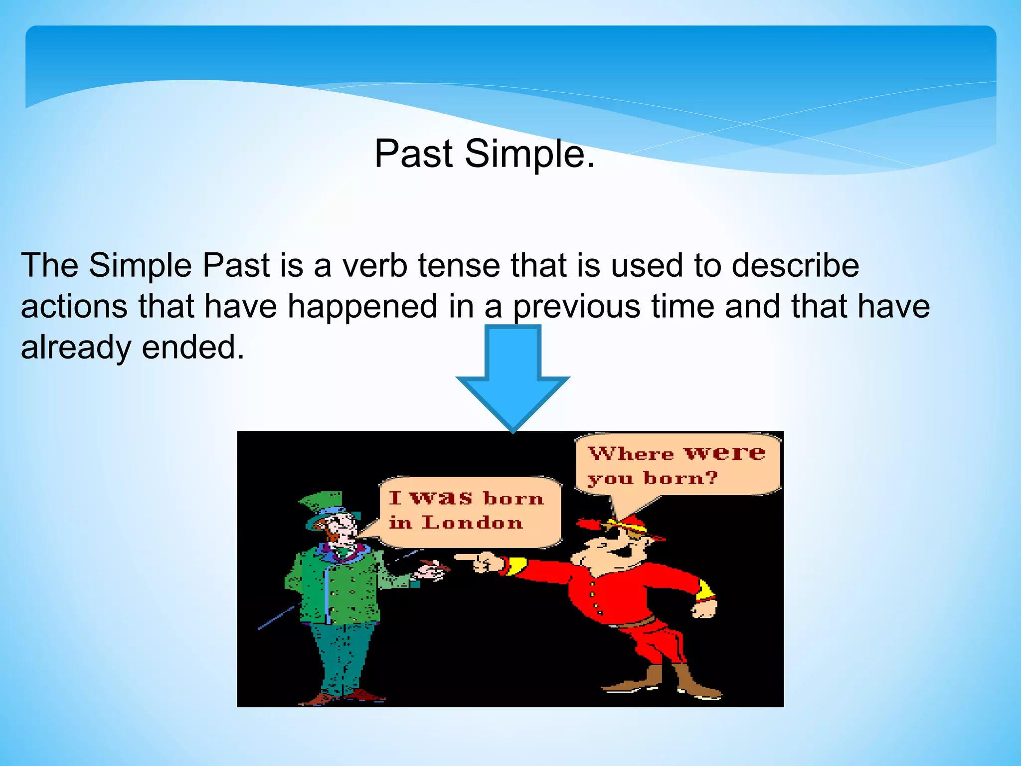 past simple | PPTX