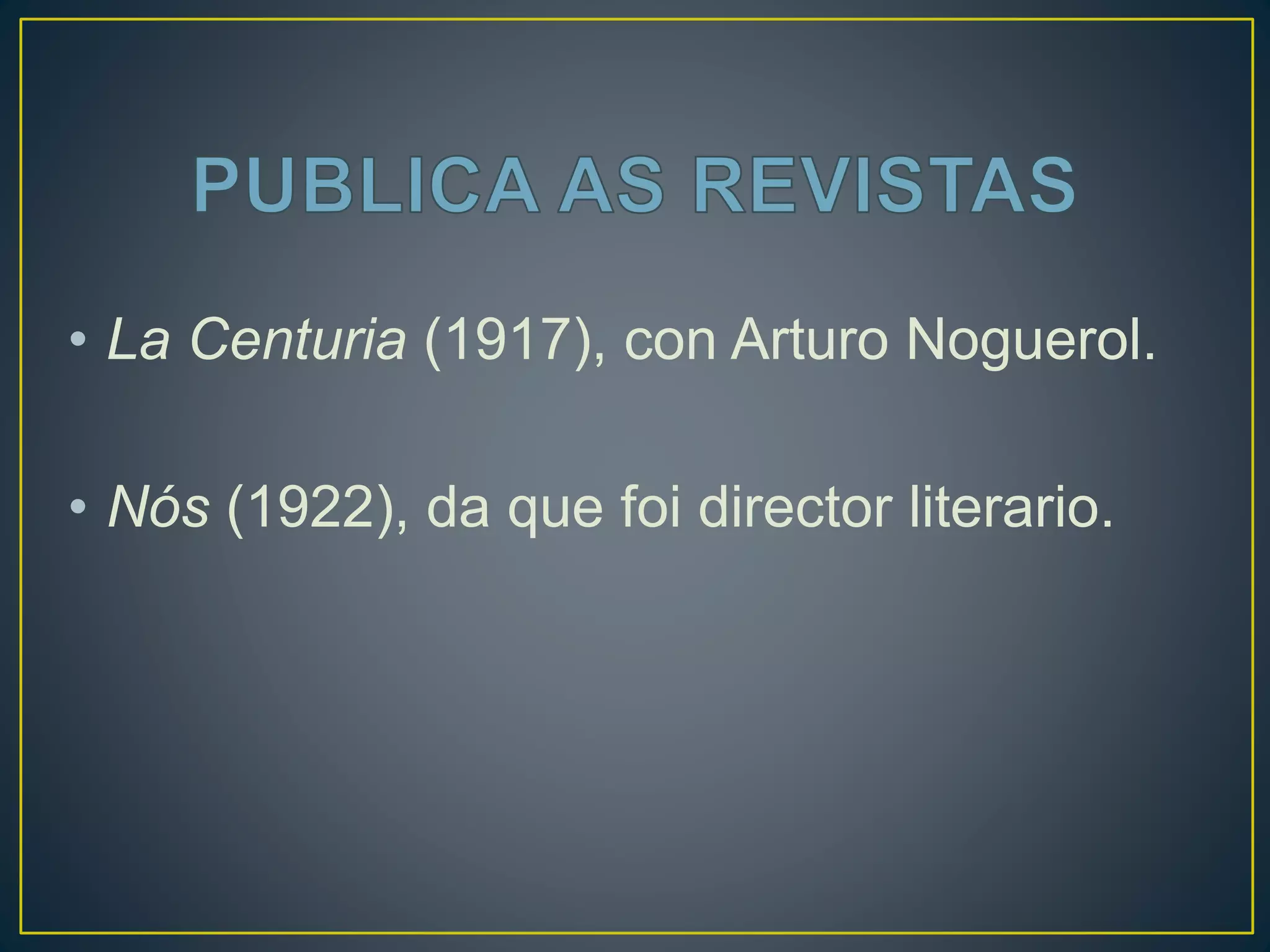 Vicente risco | PPT