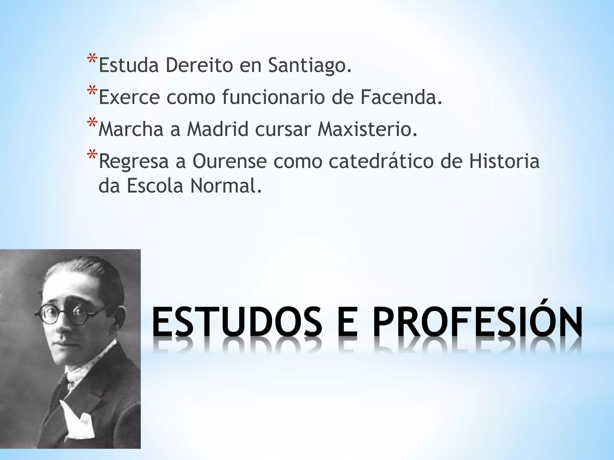 Vicente Risco | PPTX