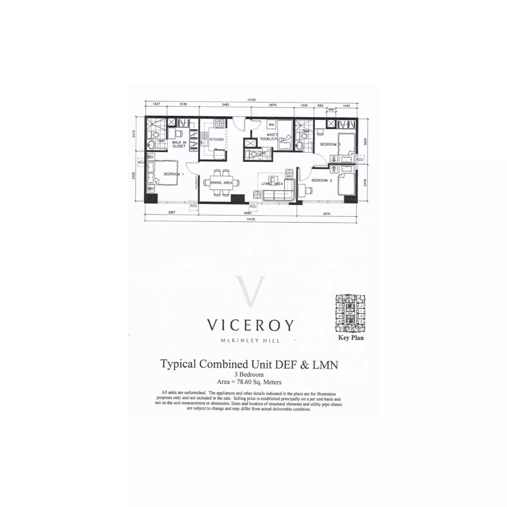 Viceroy Combined Units Floor Plan | PDF
