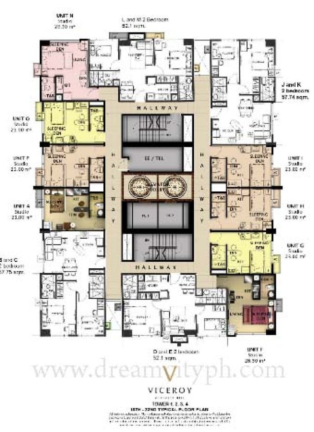 Viceroy Combined Units Floor Plan | PDF