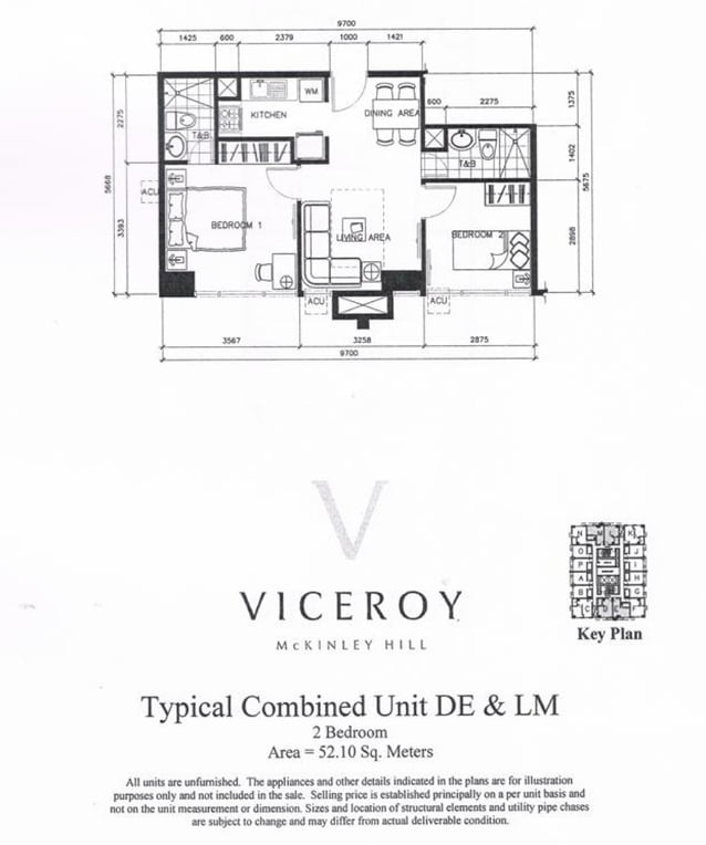 Viceroy Combined Units Floor Plan | PDF
