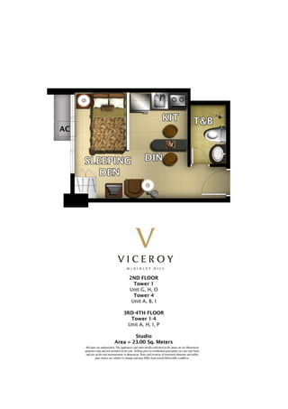Viceroy Typical Floor Plan | PDF