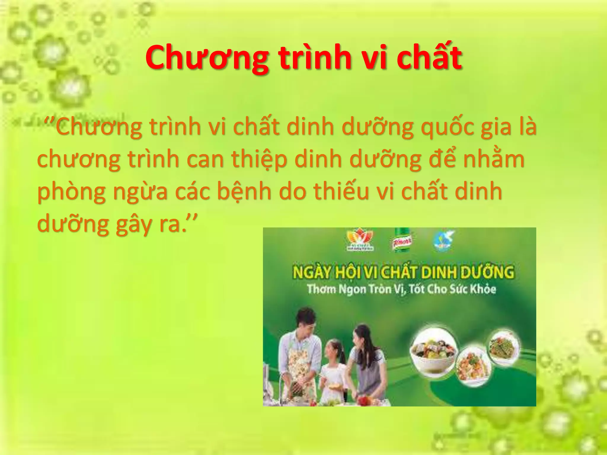 Vi chất dinh dưỡng nhóm 11 | PPTX