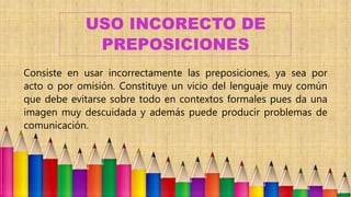 Vicios de expresión | PPTX