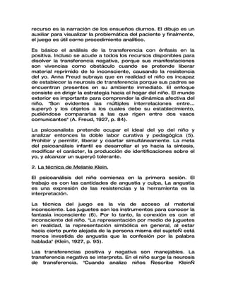Vicisitudes de la polémica de anna freud y melanie klein | DOC