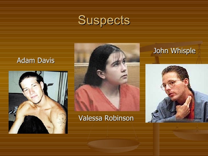 Vicki Robinson’S Murder