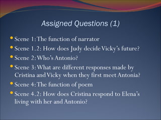 Vicky cristina barcelona | PPT