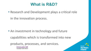 Funding for Innovation in Manufacturing, Materials & Engineering | PPT