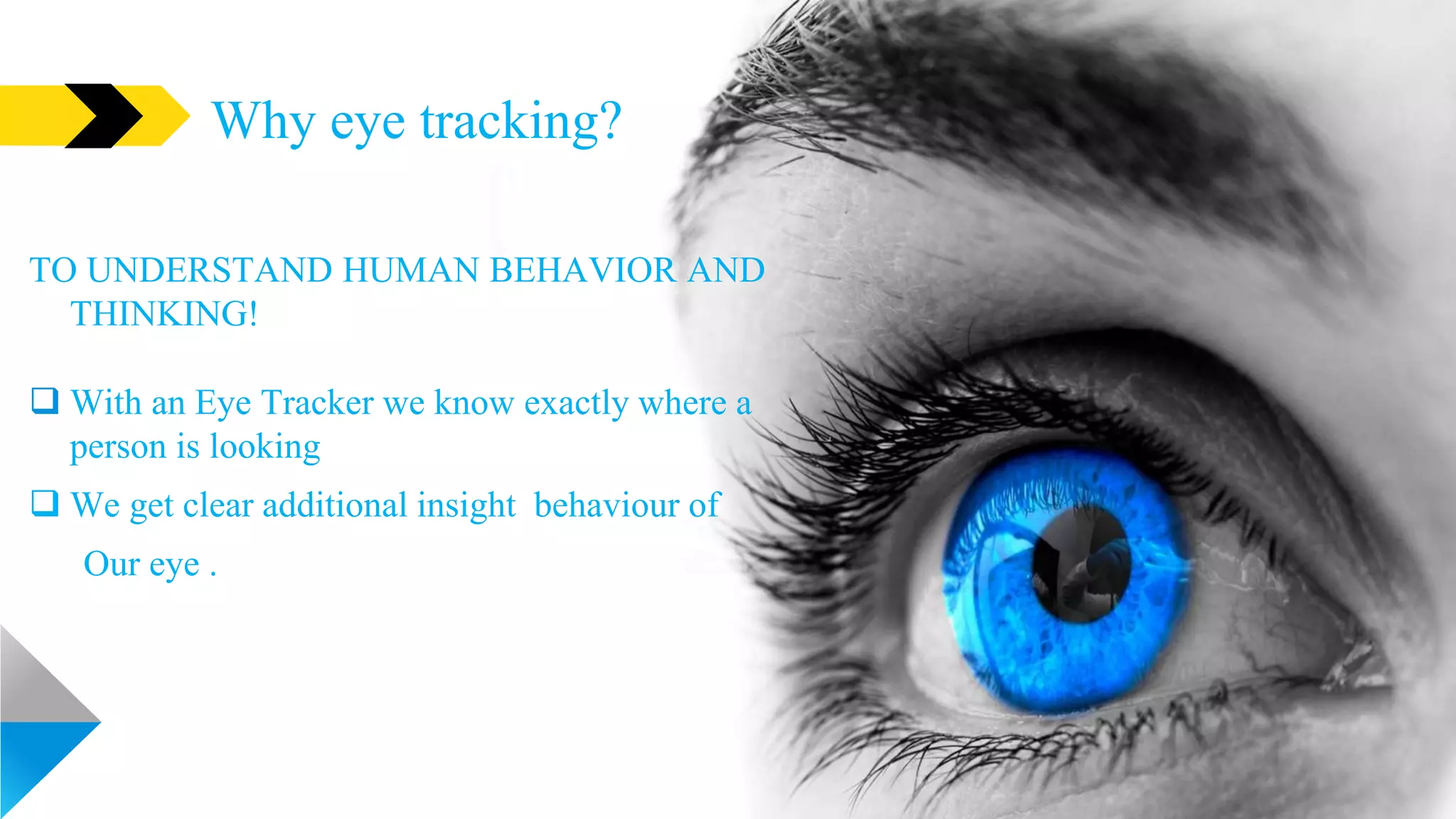 EYE TRACKING TECHNOLOGY | PPTX