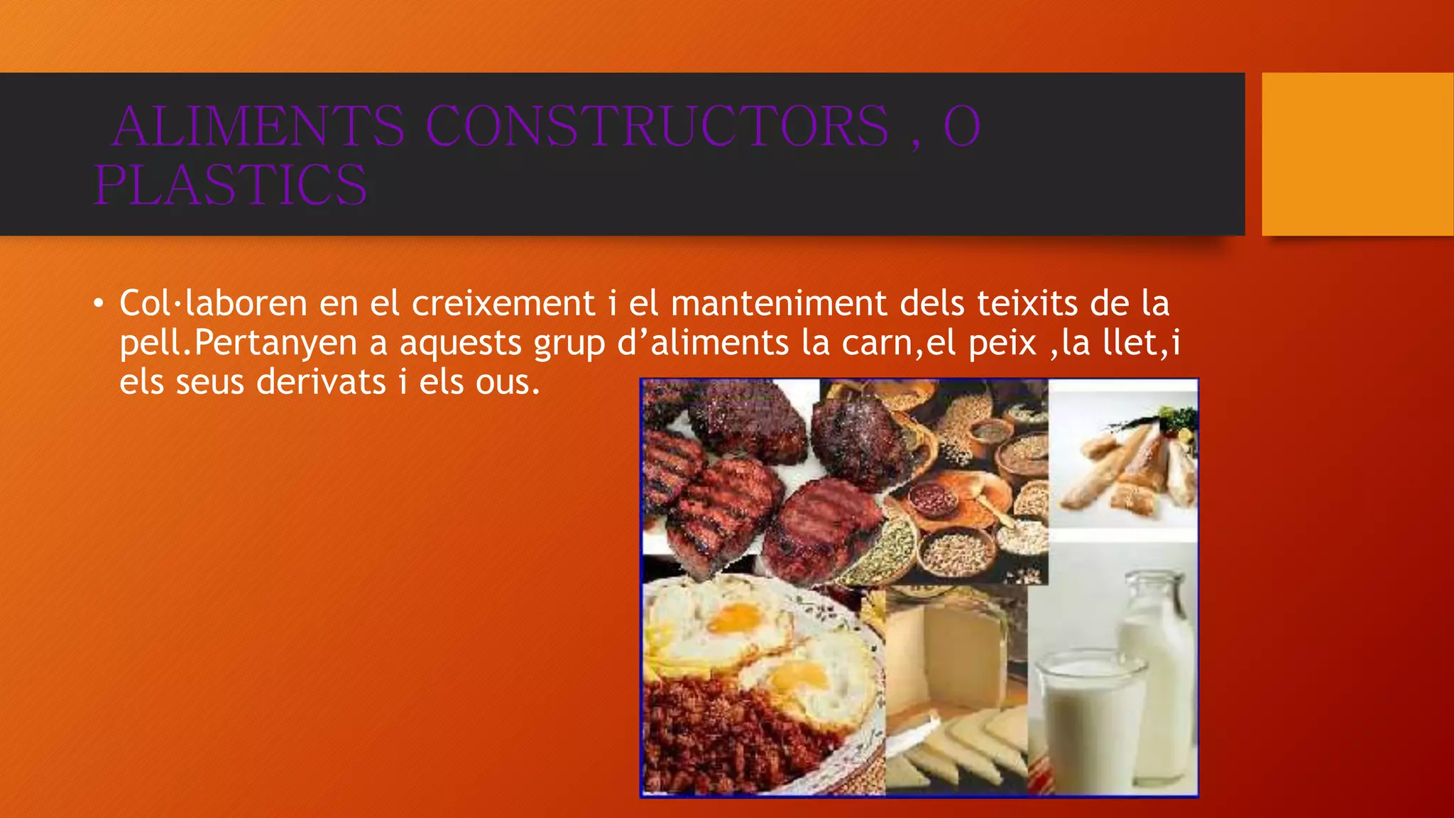 Vicky y laura power point els aliments | PPT