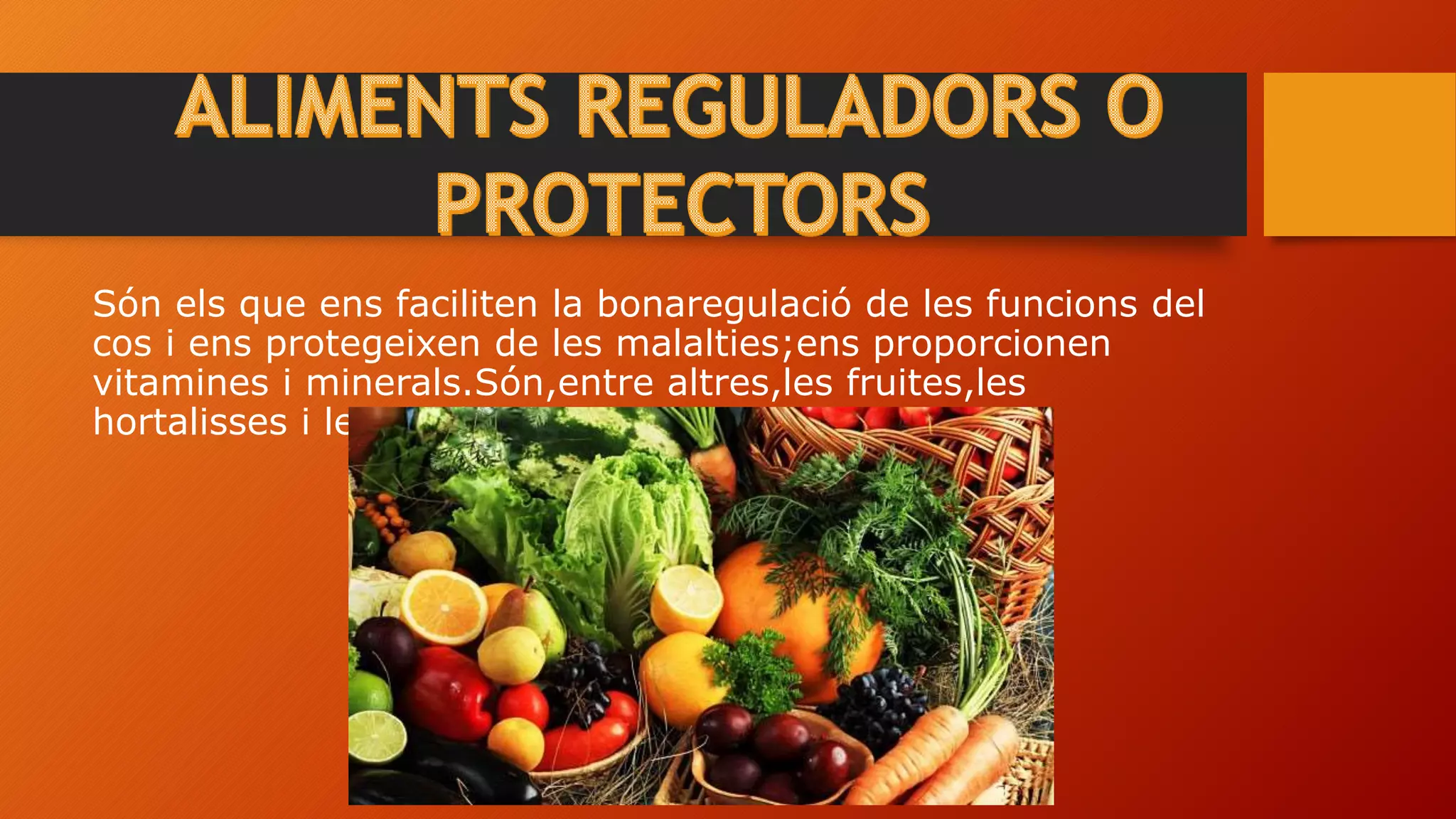 Vicky y laura power point els aliments | PPT