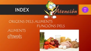 Vicky y laura power point els aliments | PPT