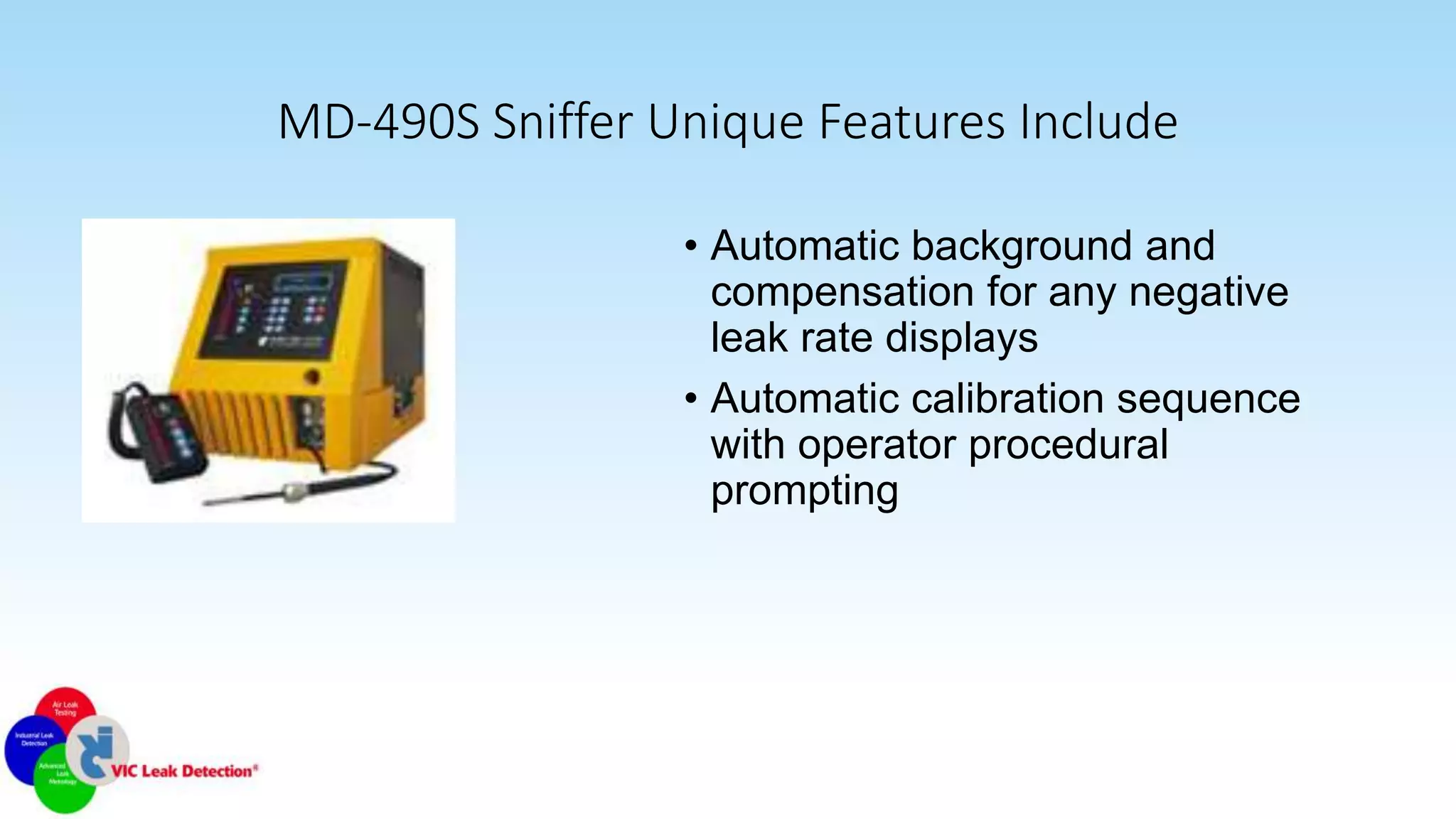 Leak Detection - Tracer Gas Sniffing Technique | PPTX