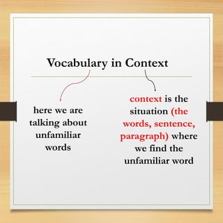 Vocabulary in Context | PDF | Technology & Computing