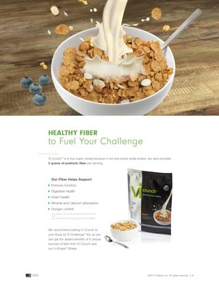 ViSalus Vi-Crunch Fact Sheet | PDF