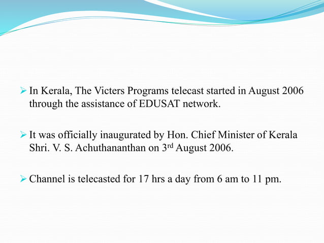 Victers Channel (1).pptx | Education industry | Industries