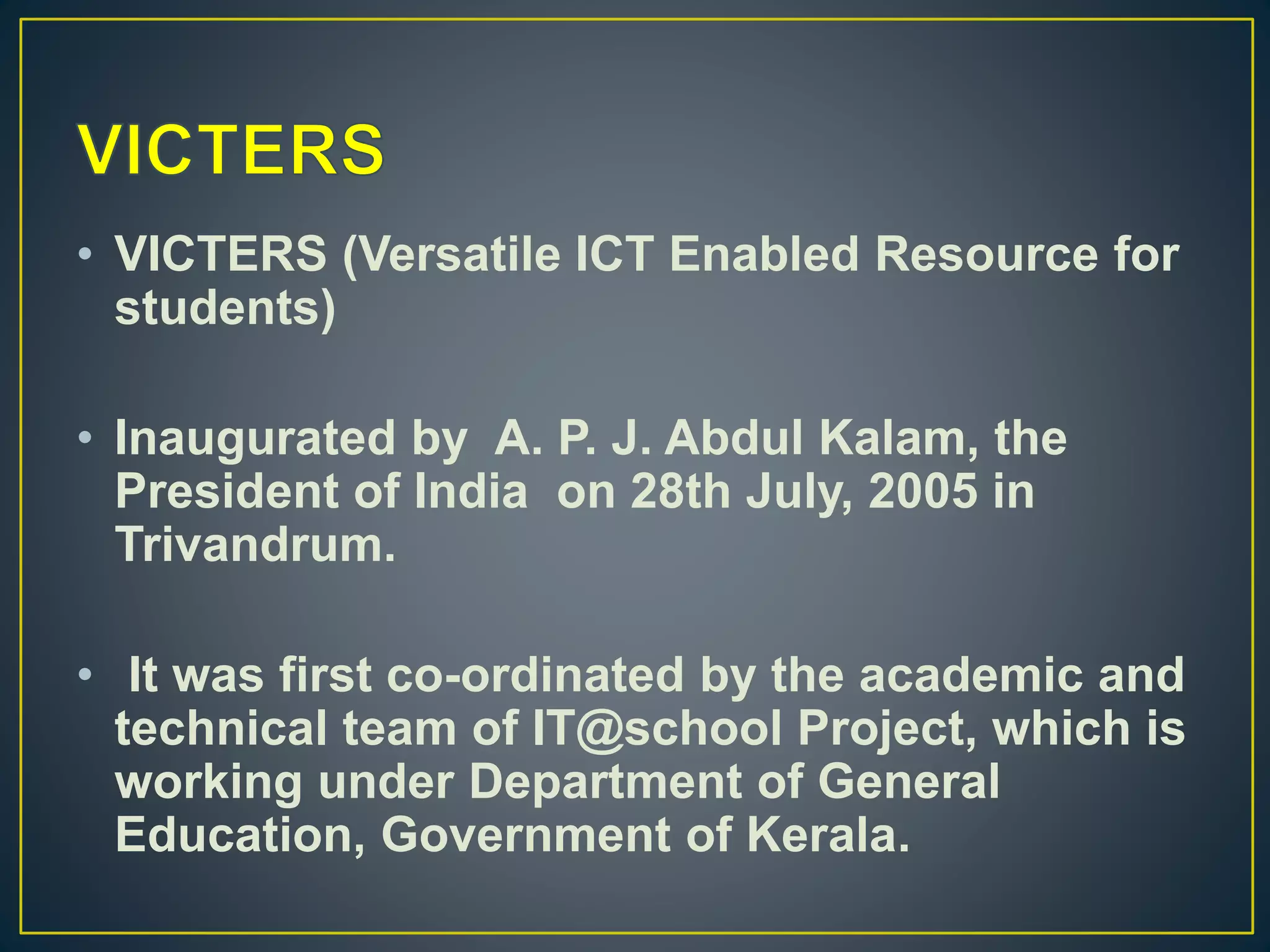 Victers channel,ppt rinku | PPTX