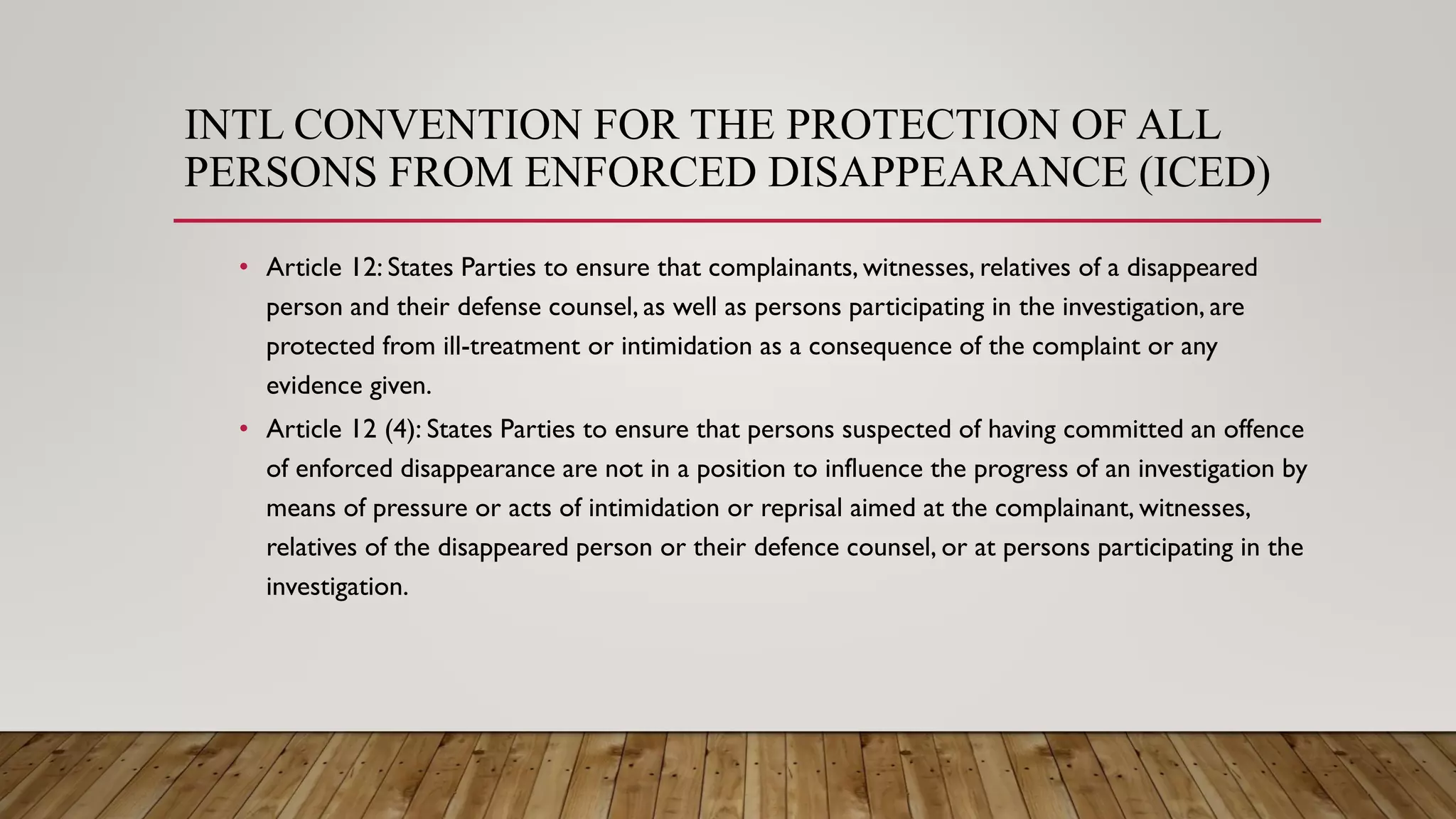 Victim and witness protection in transitional justice processes | PDF