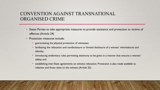 Victim and witness protection in transitional justice processes | PDF