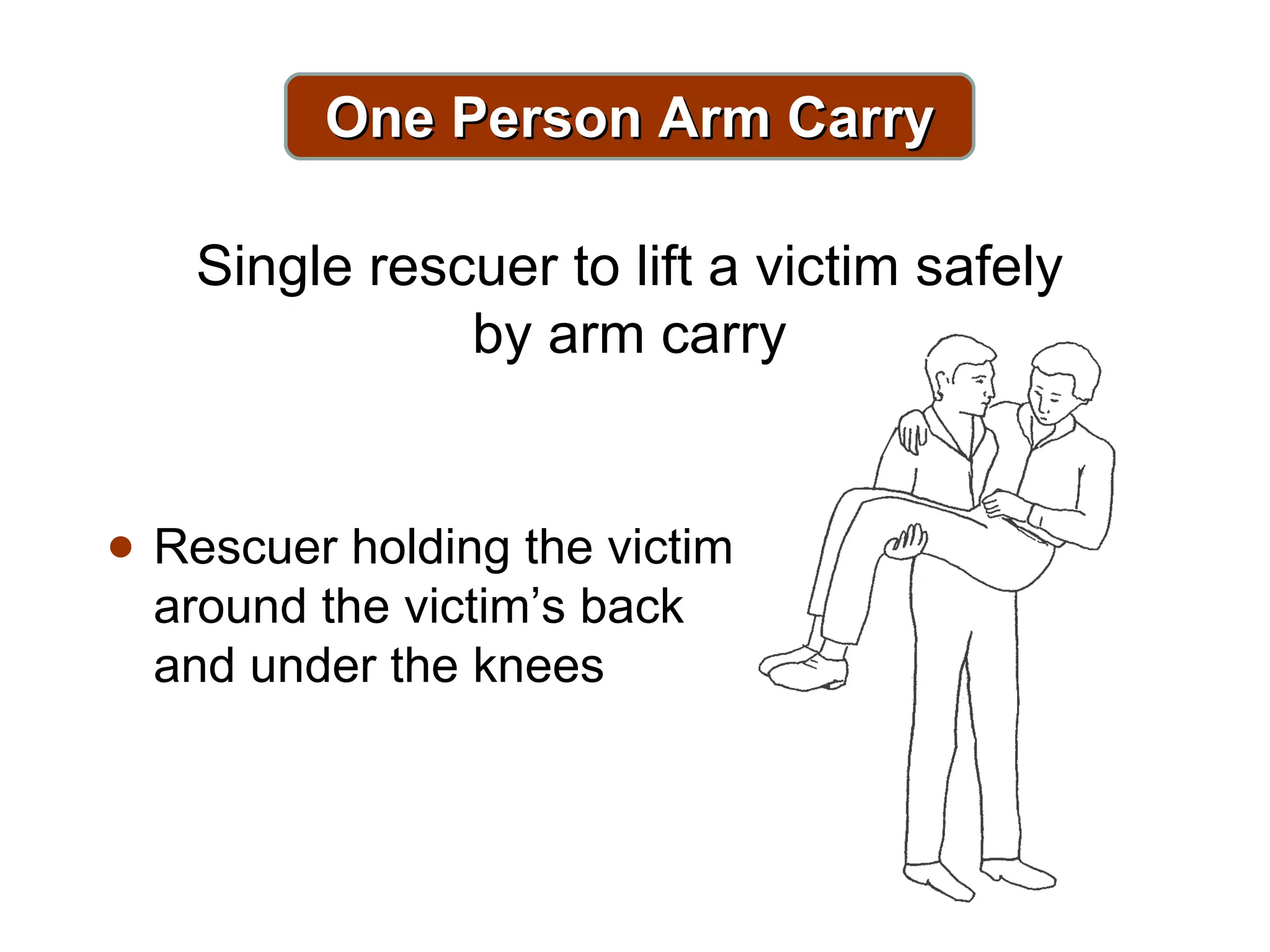 Victim Evacuation Techniques | PPT