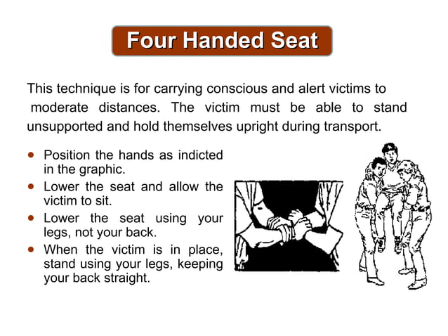 Victim Evacuation Techniques | PPT