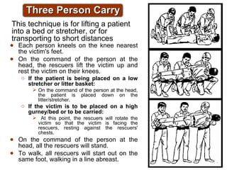 Victim Evacuation Techniques | PPT
