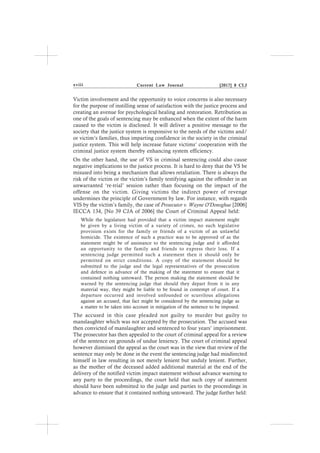 Victim impactstatement20178cl jxv (1) | PDF