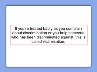 Victimisation | PDF | Debated Sensitive Social Issues | Sensitive Topics