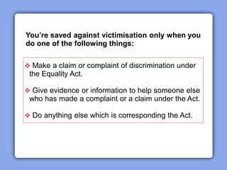 Victimisation | PDF | Debated Sensitive Social Issues | Sensitive Topics